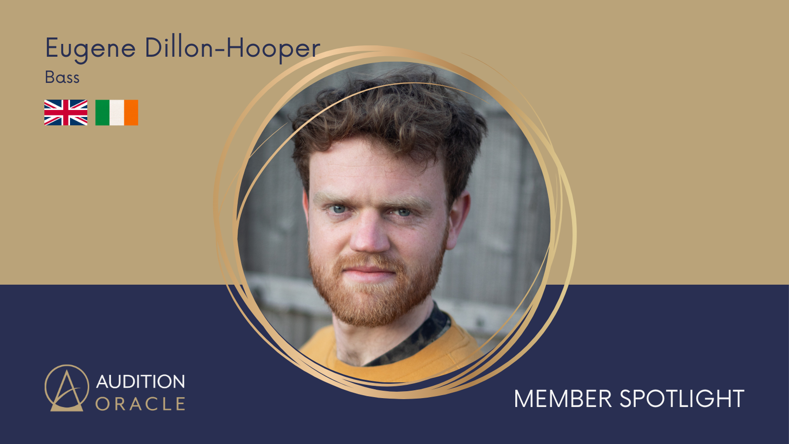 Member Spotlight: Eugene Dillon-Hooper - Bass | Audition Oracle