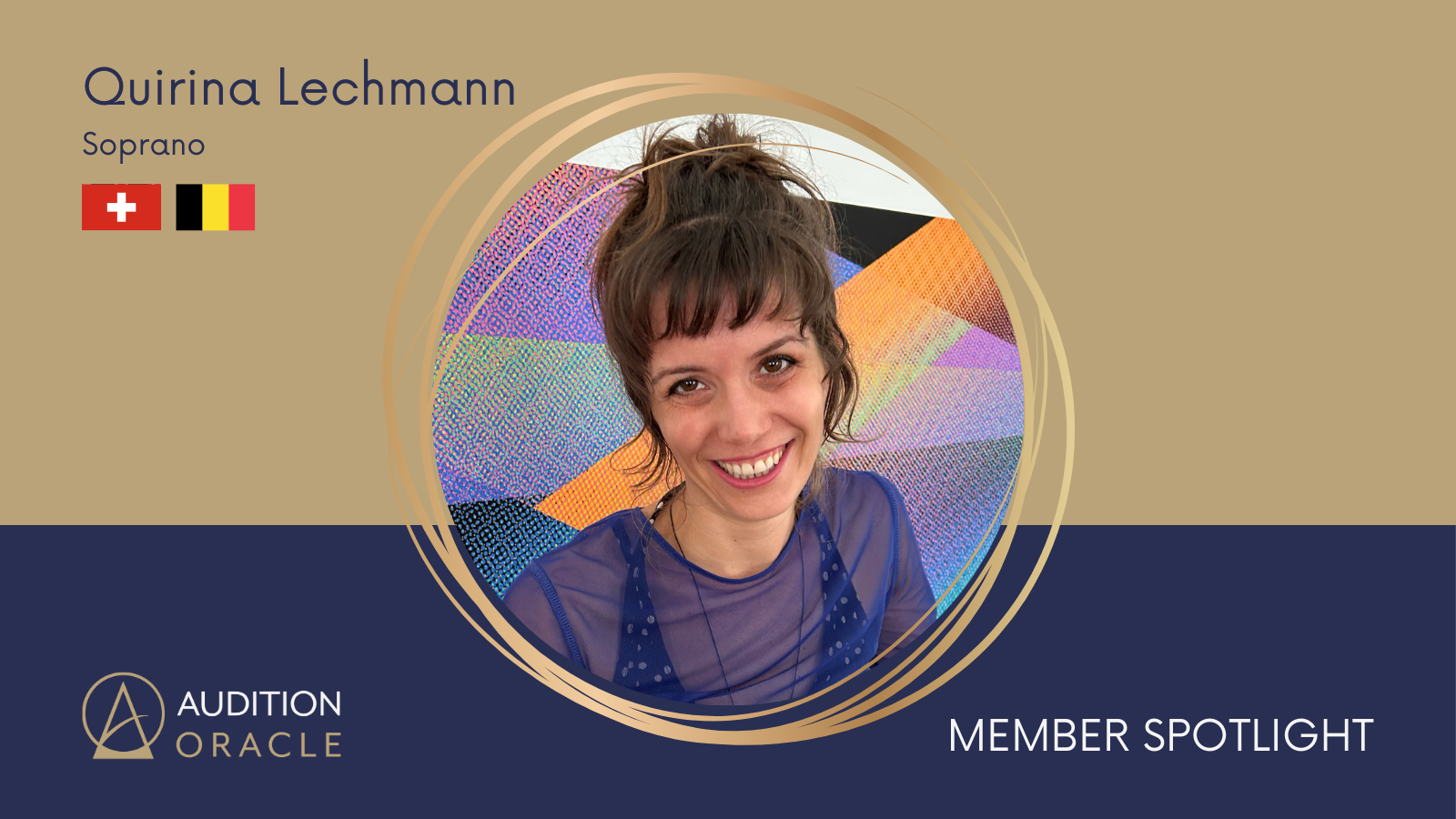 Member Spotlight: Quirina Lechmann - Soprano | Audition Oracle