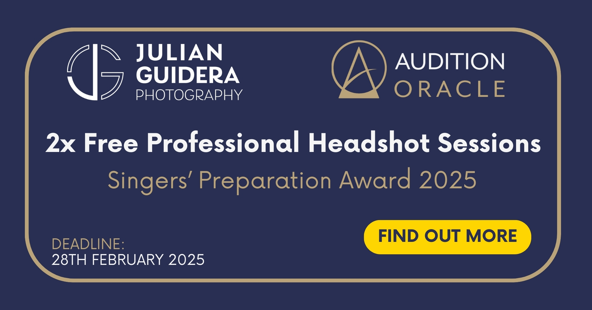 Audition Oracle Singers' Preparation Award: Profes | Audition Oracle